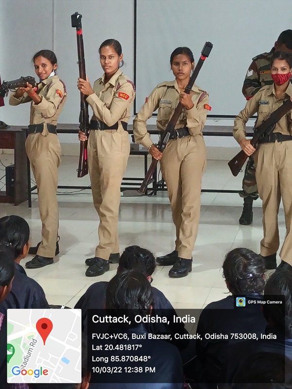 Women's College, Khordha | National Cadet Corps (NCC)